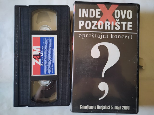 VHS: Indexovo Pozoriste - Oproštajni Koncert