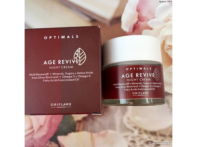 Optimals Age Revive noćna krema ➡️ 50 ml ➡️ akcijaaa