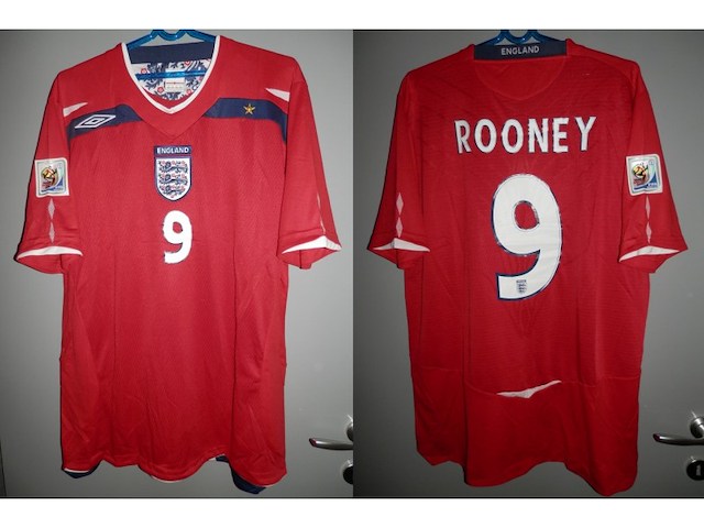 Engleska dres 2008-09 Wayne Rooney 9 England