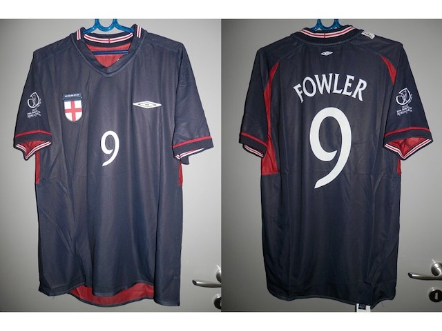 Engleska dres (World Cup 2002) Robbie Fowler 9 England