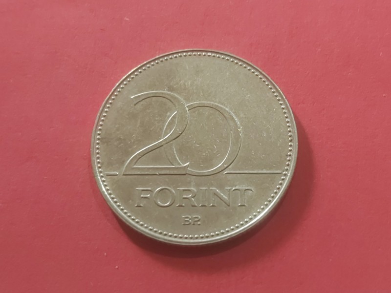 Mađarska - 20 forint 2016 god