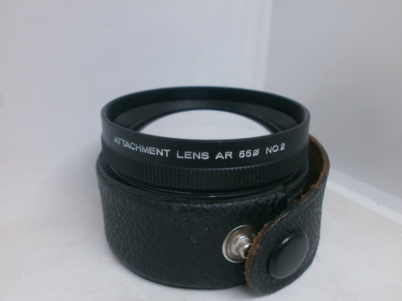 Konica Attachment Lens AR 55mm No. 2 With Case