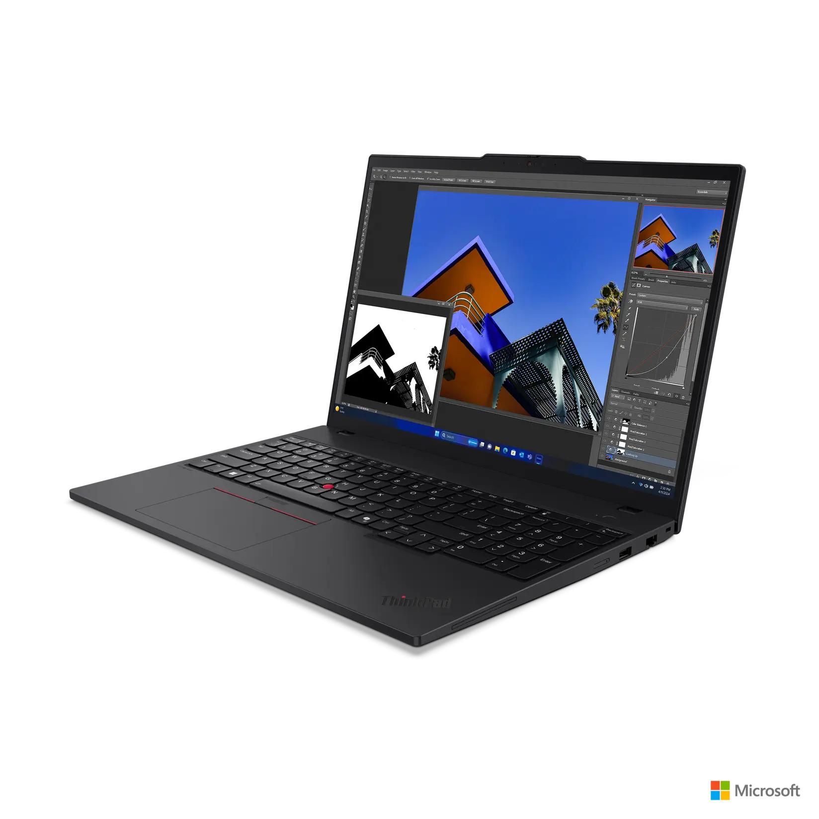 Lenovo Laptop ThinkPad T16 G3 Win11 Pro/16" WUXGA/U7-155U/16GB/512GB/FPR/backlit ENG/crna 21MN00B9CX