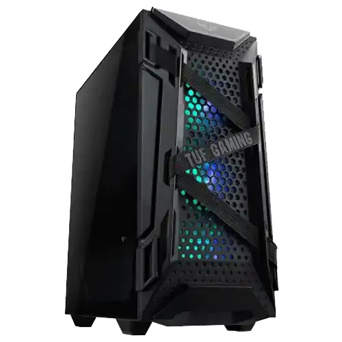 ZEUS Gaming Desktop računar, i5-12400F, 16Gb DDR4, M.2 1TB, RX 6600 8GB, 750W, Crni