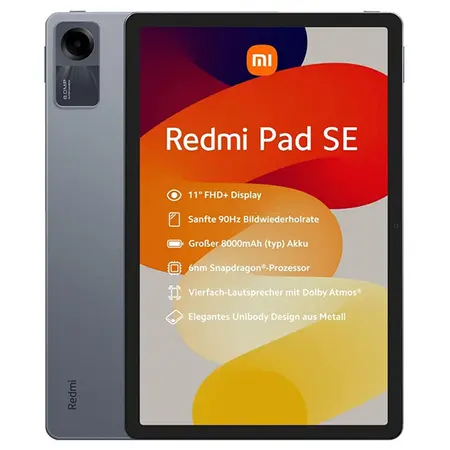 XIAOMI Tablet Pad SE 11'' 8/256GB ViFi, siva