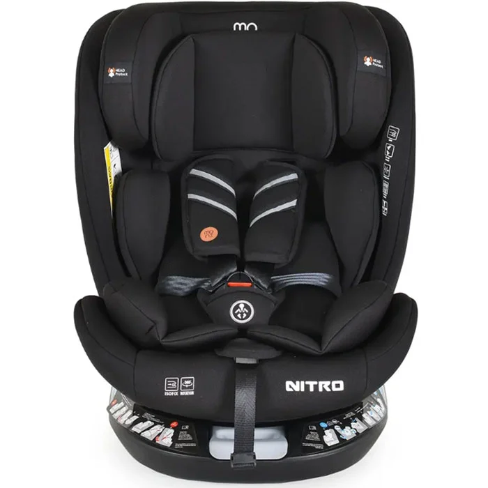 Moni auto sedište Nitro isofix 0-36kg Black