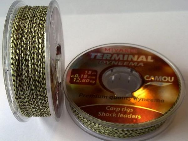 TERMINAL DYNEEMA-CAMOU 0,26mm 15mt