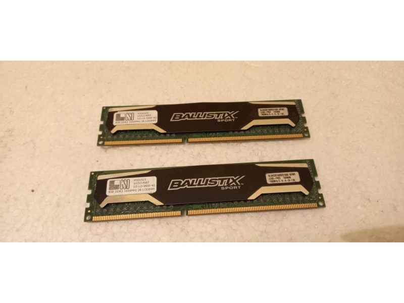 Ram memorija 8 GB DDR3