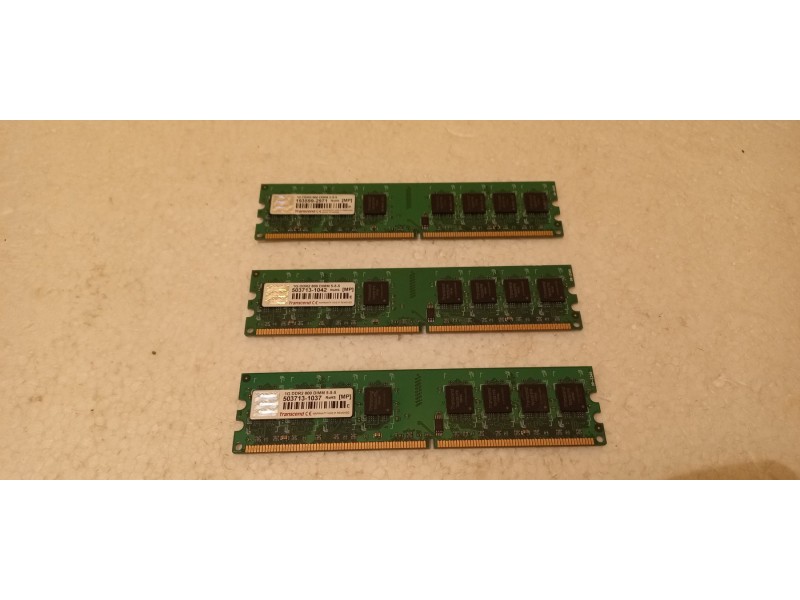 Ram memorija 3 GB DDR2 Transcend