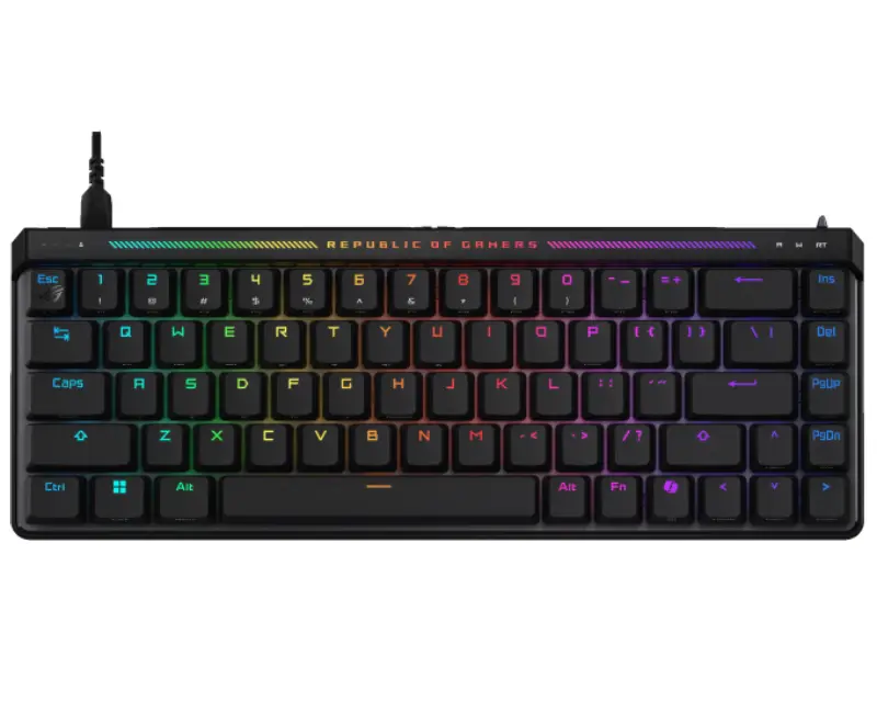 ASUS Gaming tastatura M605 ROG FALCHION ACE HFX Wireless Crni