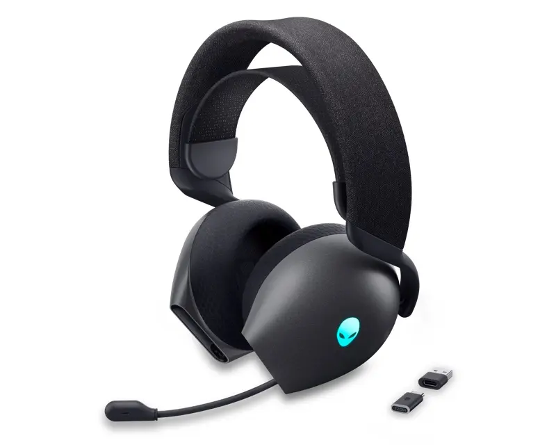 DELL Gaming slušalice sa mikrofonom AW720H Alienware Dual-Mode Wireless crne