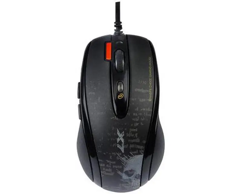 A4 TECH Gaming miš F5 V-Track USB crni