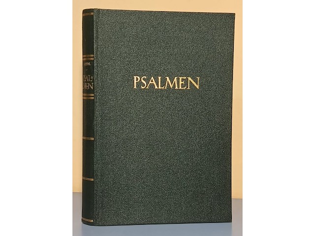 Psaltir Die Psalmen na nemačkom jeziku 1946 godina