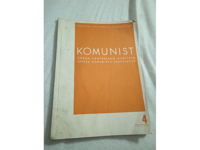 KOMUNIST 4 1954