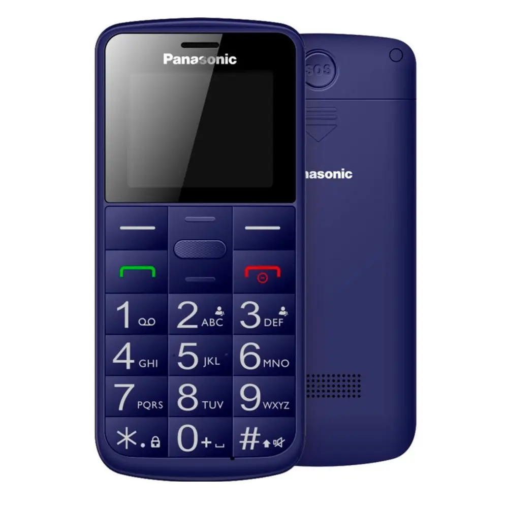 Panasonic KX-TU110 4,5 cm (1.77") Plavo Telefoni sa dodatnim opcijama