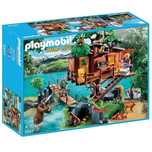 Playmobil Wild Life: Kuća na drvetu avantura