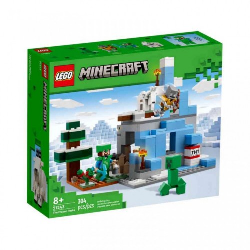 Lego kocke MINECRAFT THE FROZEN PEAKS LE21243