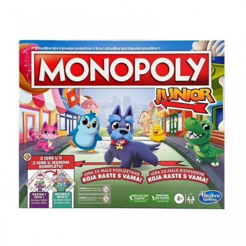 Monopoly junior drustvena igra F8562