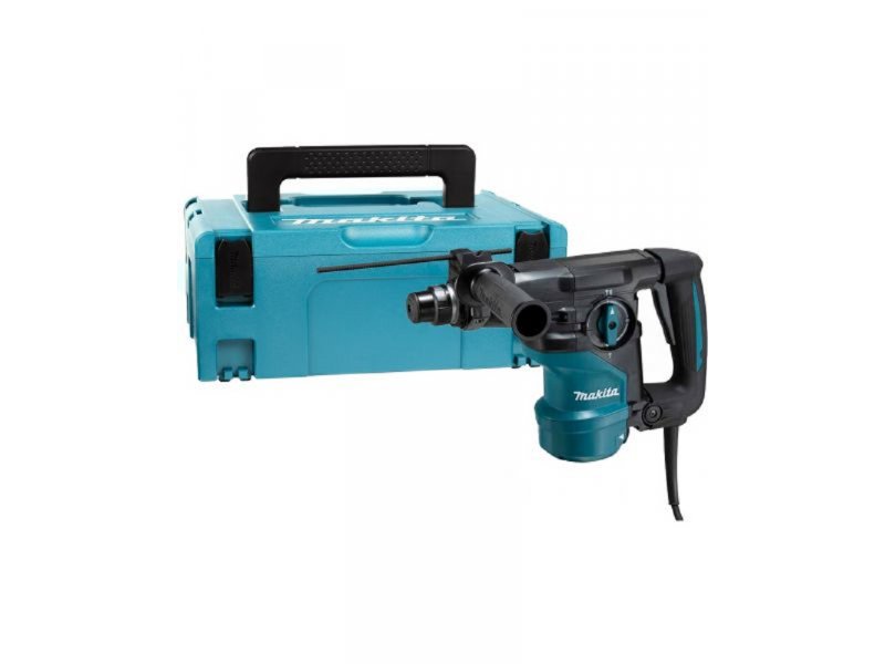 MAKITA ELEKTRO-PNEUMATSKI ČEKIĆ HR3001CJ, SDS-PLUS + MAKPAC KOFER CENA