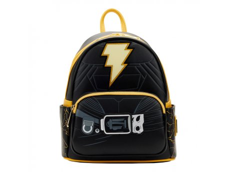 LOUNGEFLY DC COMICS BLACK ADAM LIGHT UP COSPLAY MINI BACKPACK