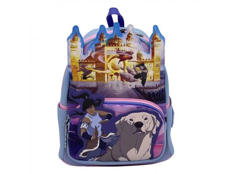 LOUNGEFLY LEGEND OF KORRA TEAM KORRA MINI BACKPACK