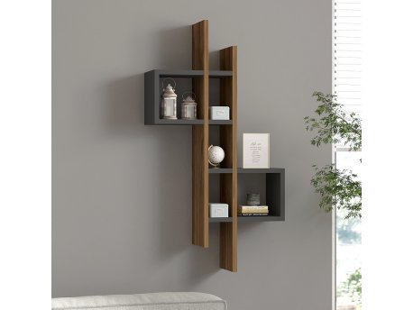 HANAH HOME ZIDNA POLICA EMSE OAK ANTHRACITE