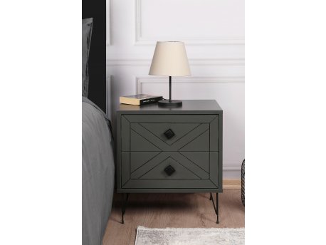 HANAH HOME KOMODA LUNA ANTHRACITE