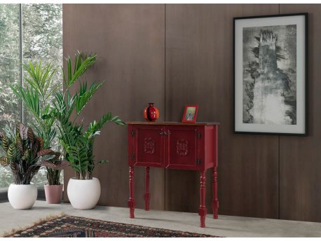 HANAH HOME KOMODA ADA DRESSER RED