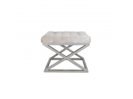 ATELIER DEL SOFA TABURE CAPRAZ SILVER DARK WHITE