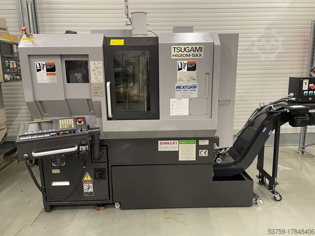 CNC centar za okretanje
Tsugami HS20M-5AX