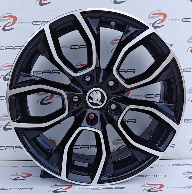 17 Ĺ koda Alu felne 5x112. 17x7.5j, et45, cb 57,1