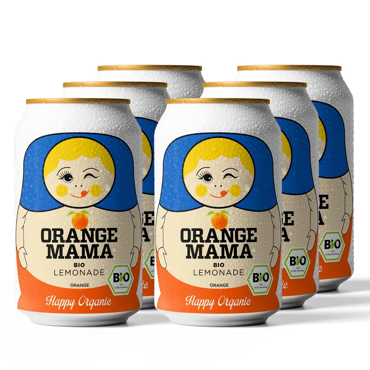 100% NATURAL Orange Mama Limunada, 330ml, 6 komada