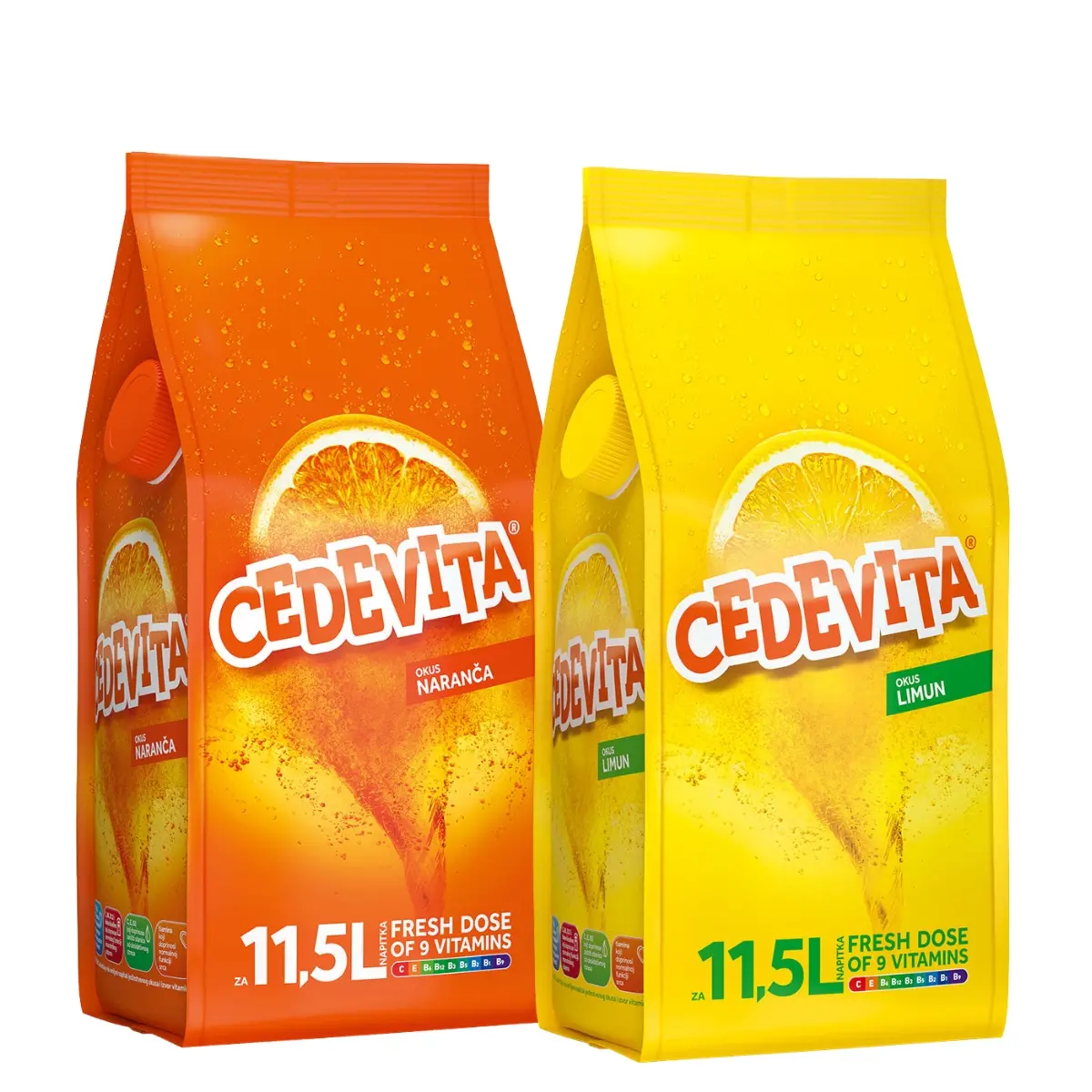 CEDEVITA Napitak set, 1.8kg, 2 proizvoda