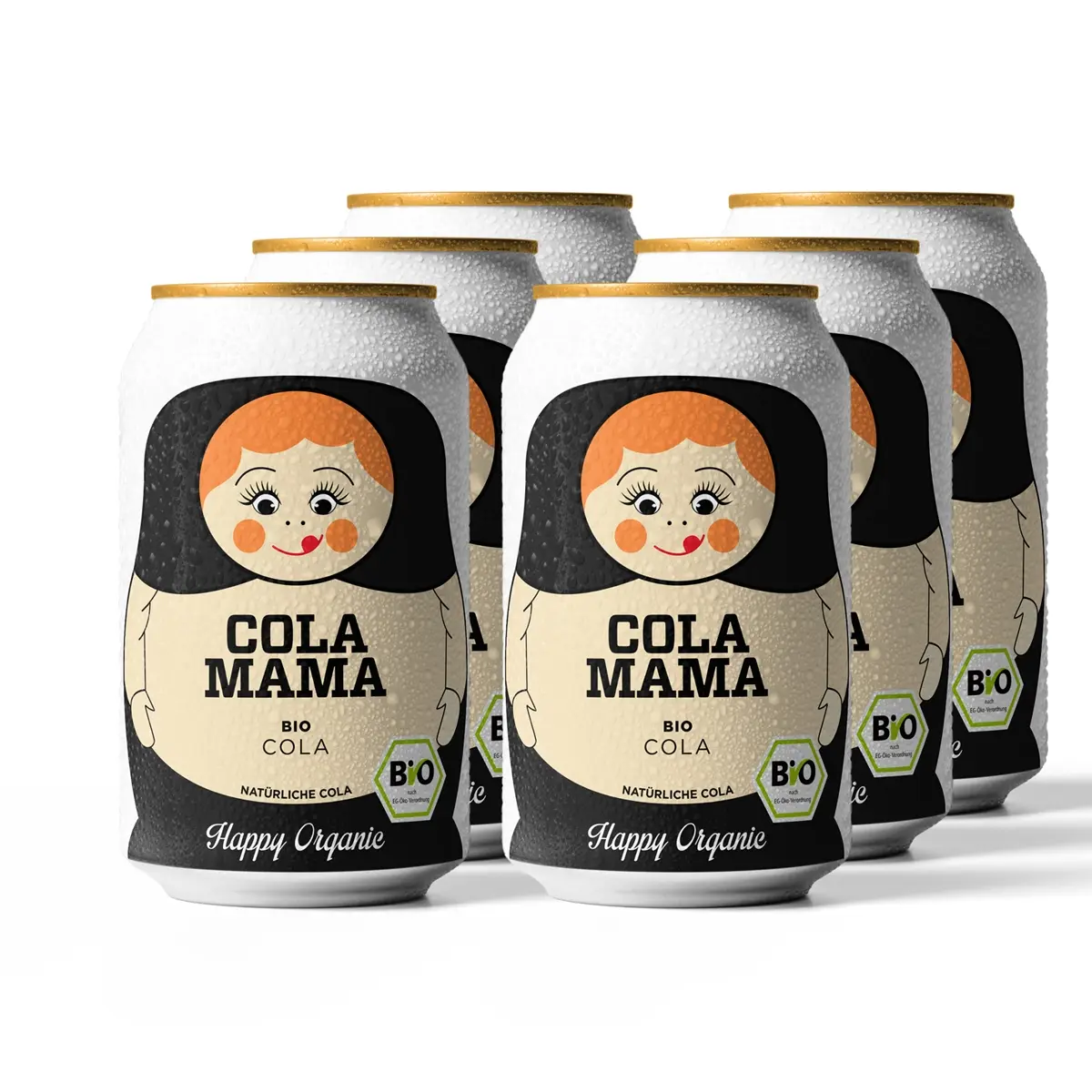 100% NATURAL Organski napitak Cola Mama limenka, 330ml, 6 komada