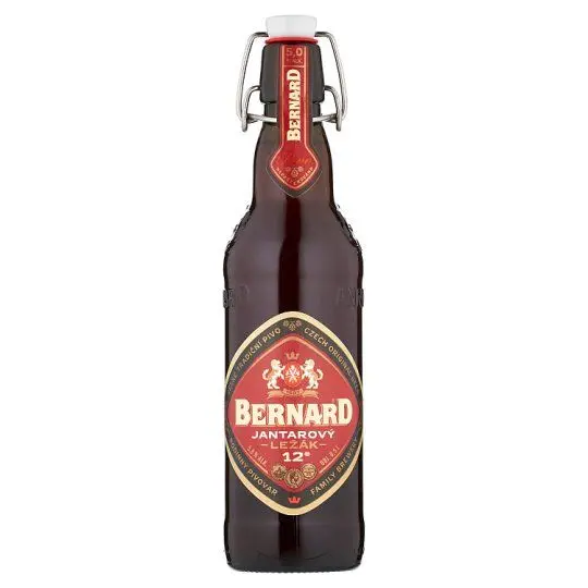 BERNARD Pivo Amber Lager, 50cl