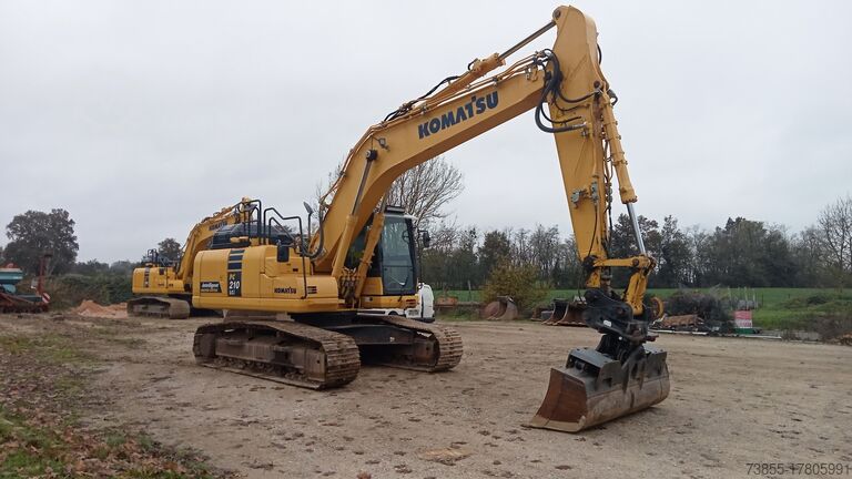 Bageri za puzanje
Komatsu PC210LCi-11 with 3D GPS system