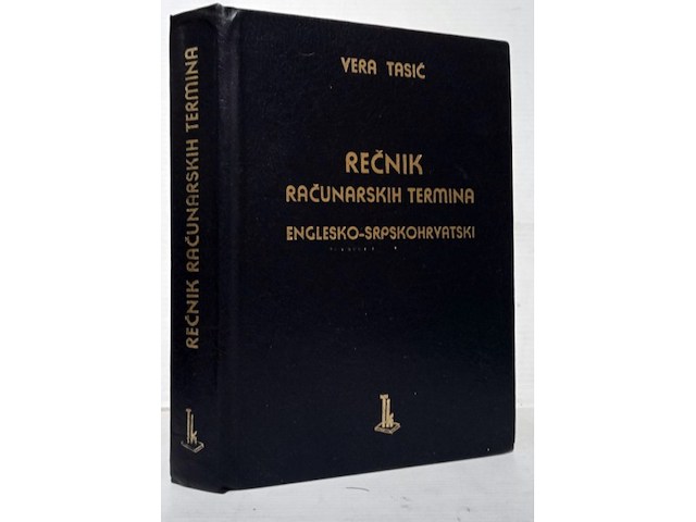 REČNIK RAČUNARSKIH TERMINA - Vera Tasić