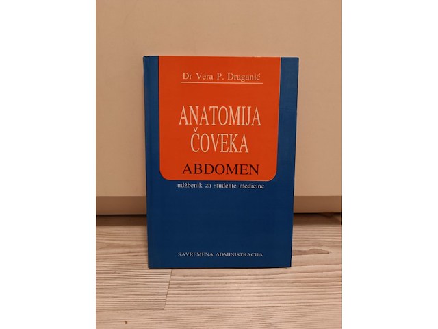 Anatomija čoveka abdomen - Dr Vera P.Draganić