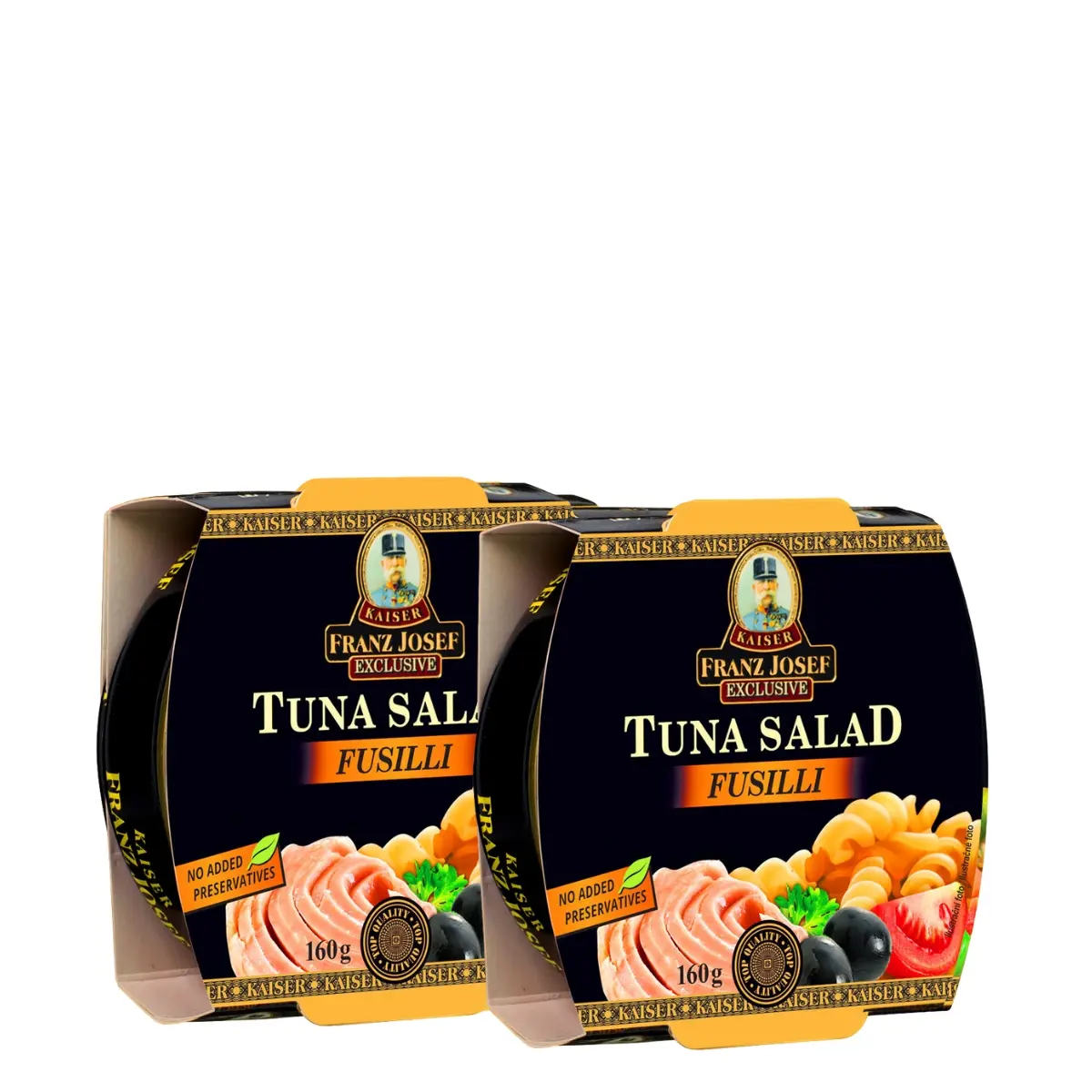 FRANZ JOSEF Tuna fusili salata, 160g, 2 komada