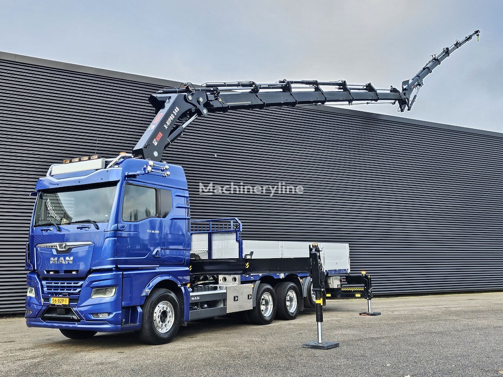 MAN TGX 35.580 8x4-4 / HIAB 54 t/m CRANE+ JIB pokretna dizalica