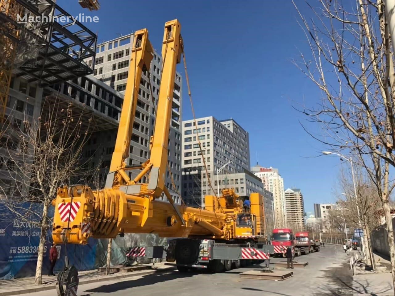 Liebherr LTM1500-8.1 pokretna dizalica