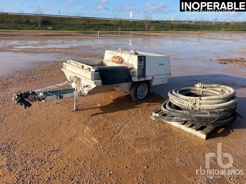 Prodaje se Lancy TCL 15 Machine A Projeter 1 Essieu S/A stacionarne betonske pumpe na aukciji