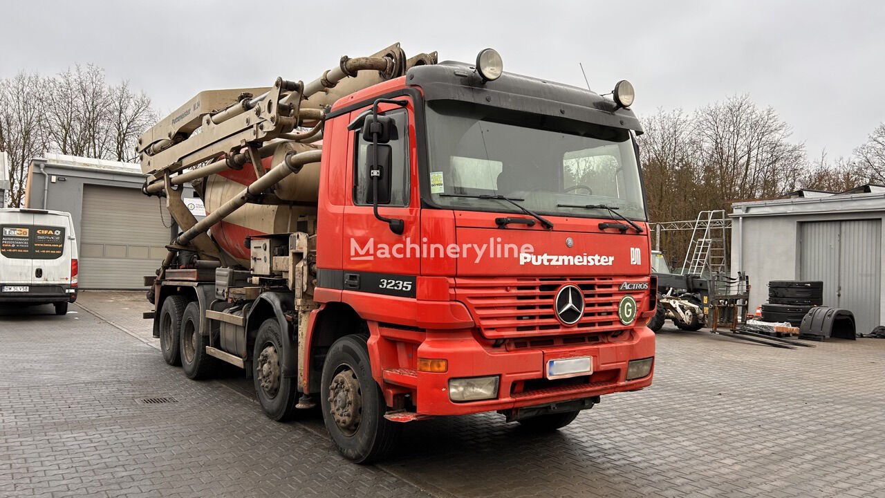 Putzmeister na šasiji Mercedes-Benz ACTROS 3235 pumpa za beton