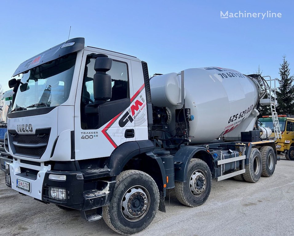 Frumecar na šasiji IVECO TRAKKER 400E6 9m3 DRUM kamion s mešalicom za beton