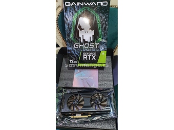 RTX 3060 12Gb Gddr6 Dual Fan! Kao nova! Gainward