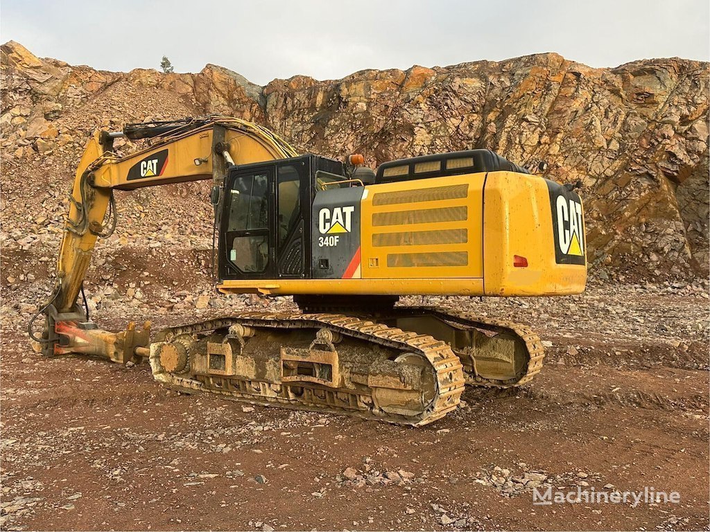 Caterpillar 340 F 2016 bager guseničar