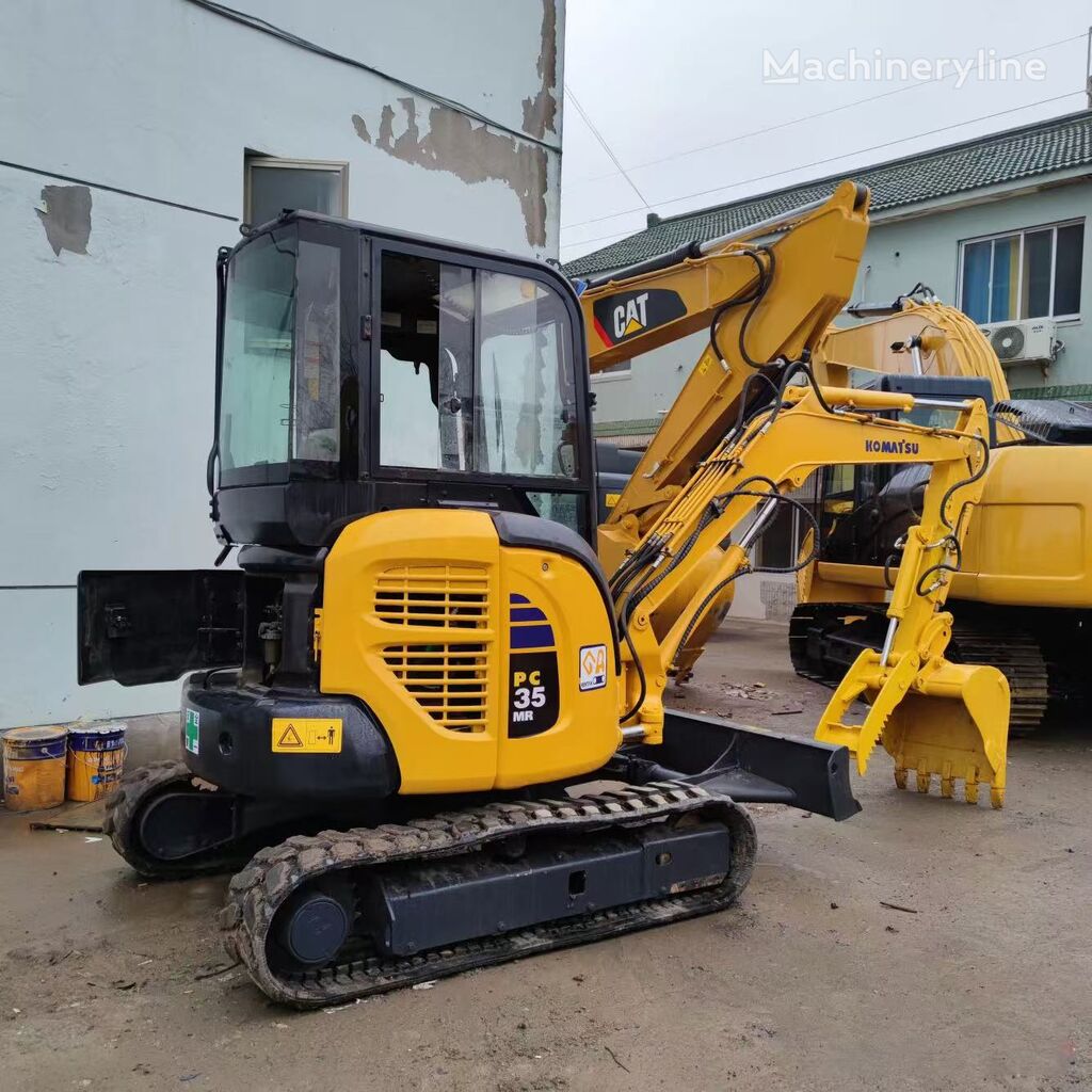 Komatsu PC35MR mini bager