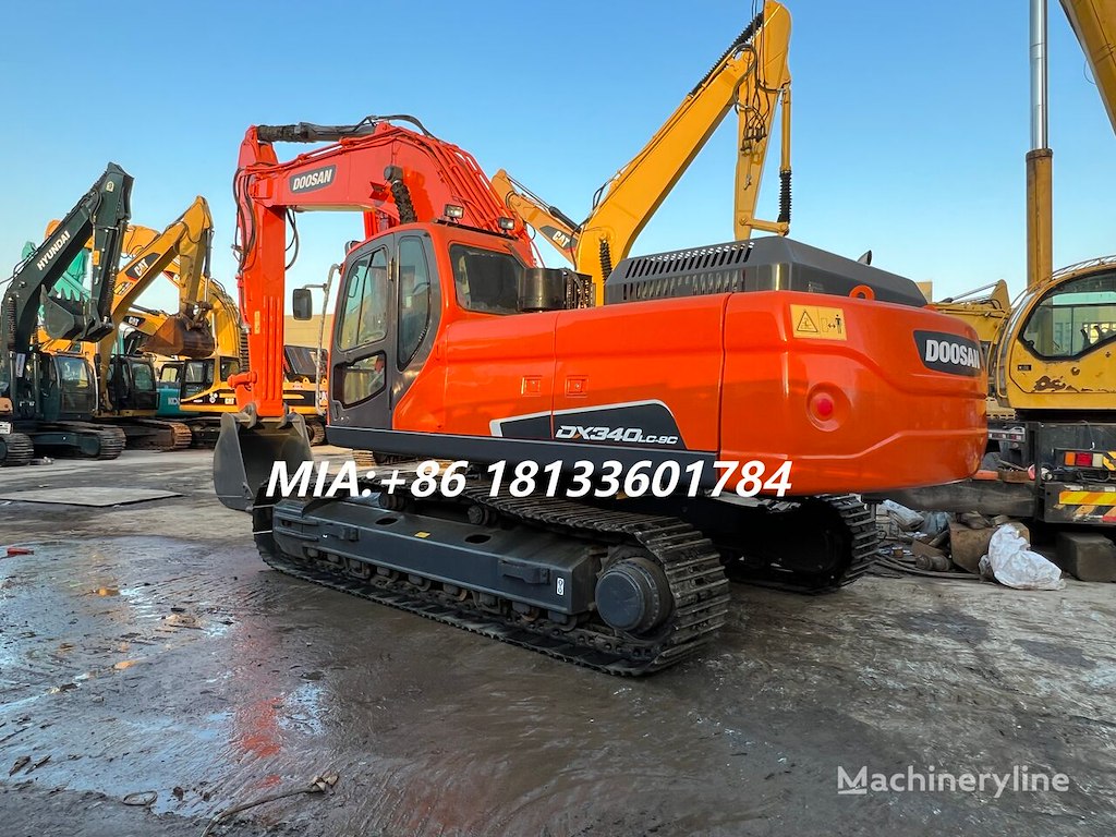 Doosan DX340 bager guseničar