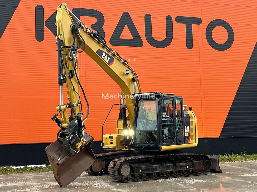 Caterpillar 313 FL 3D / ROTOTILT / AC / CENTRAL LUBRICATION bager guseničar