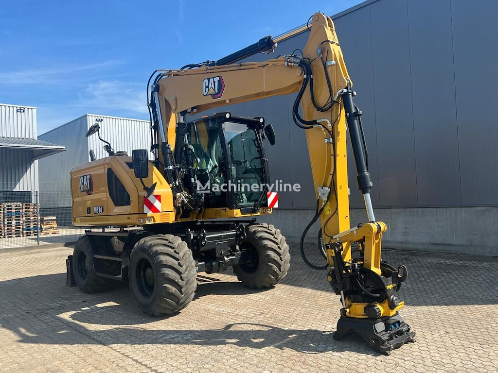 CAT M314-07 VA Engcon bager točkaš